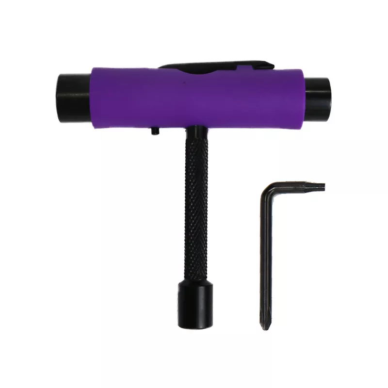 Multi-functional skateboard T tool with Allen key and L head wrench ...