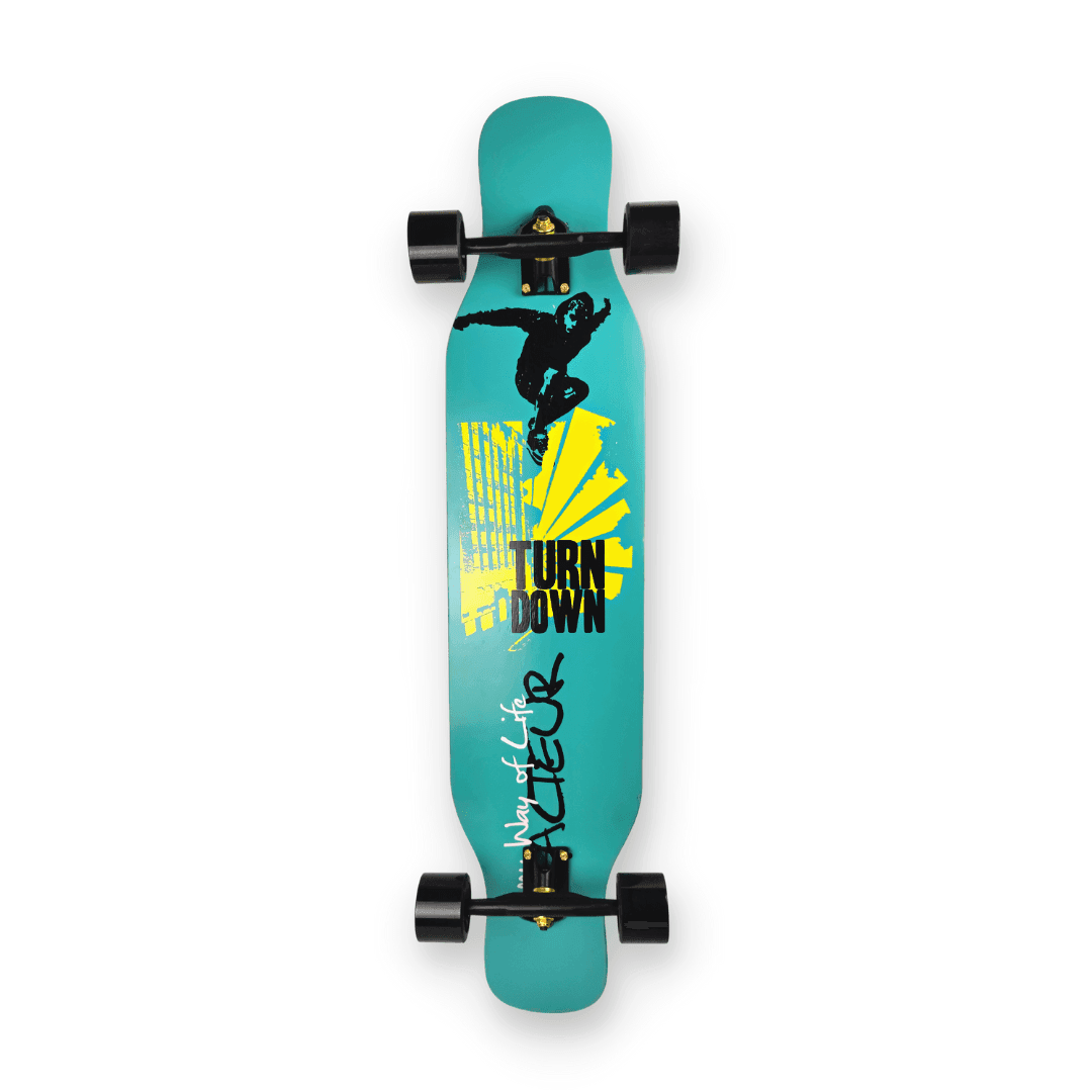 Wooden Longboard - Turn Down | DOB SKATESHOP